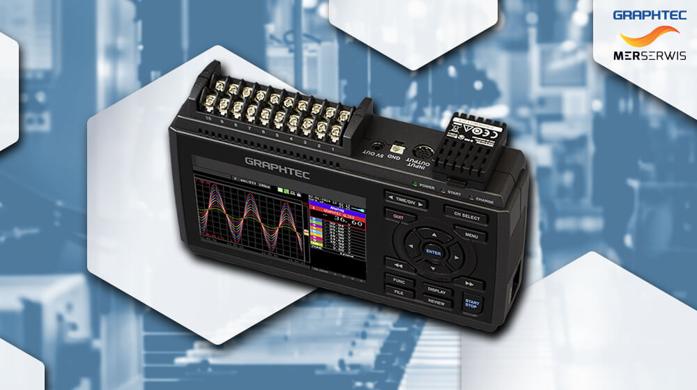 Wielokanałowy rejestrator danych Graphtec GL260