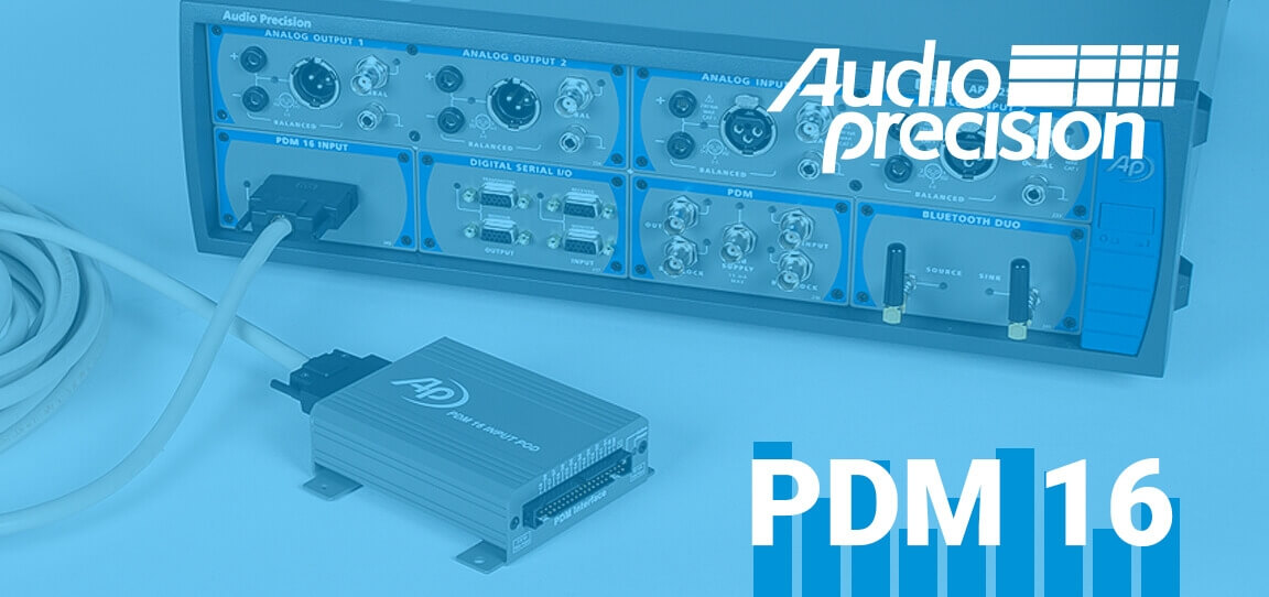 Moduł PDM 16 dla analizatorów Audio Precision - APx