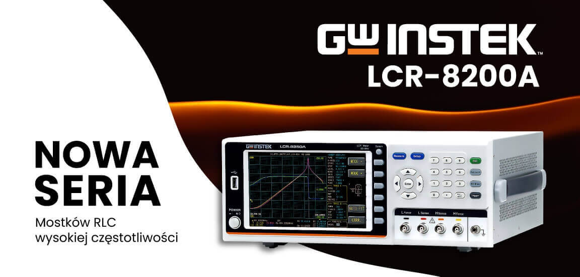 Mostek RLC wysokiej częstotliwości GW Instek LCR-8200A