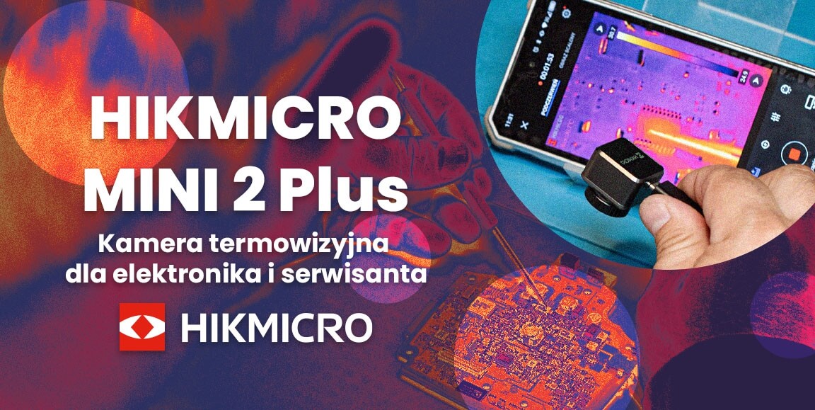 Hikmicro Mini2Plus - Kamera termowizyjna dla elektronika i serwisanta