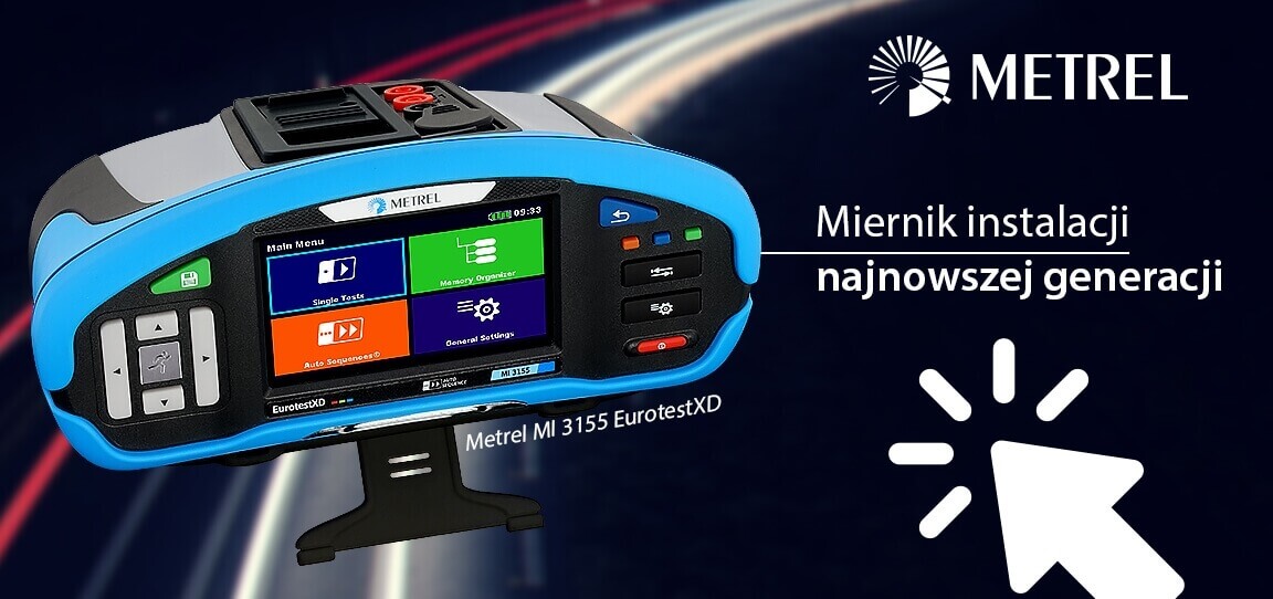 Wielofunkcyjny miernik instalacji elektrycznych najnowszej generacji ...