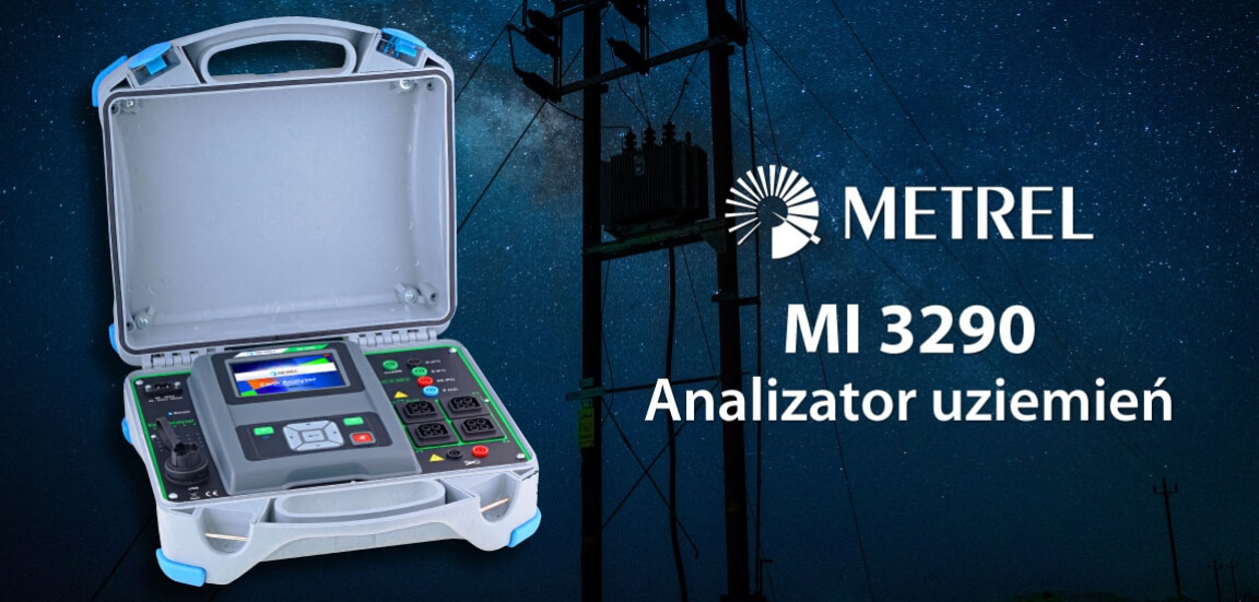 Metrel MI 3290 Earth Analyser - Profesjonalny analizator uziemień