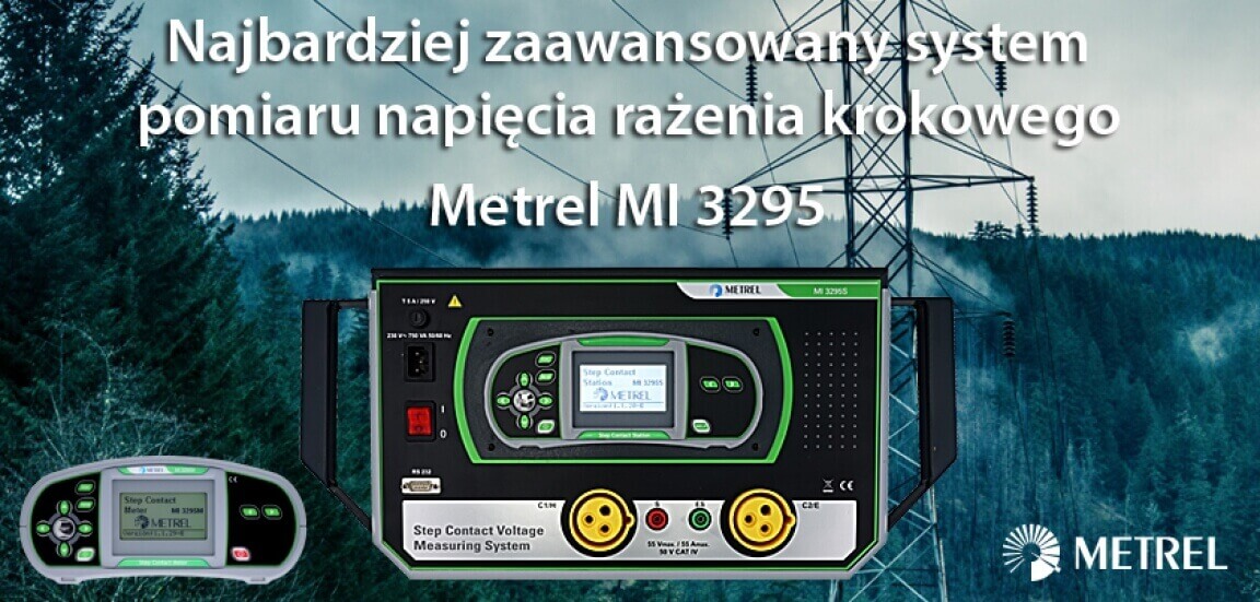 Miernik napięcia rażenia krokowego i dotykowego Metrel MI 3295