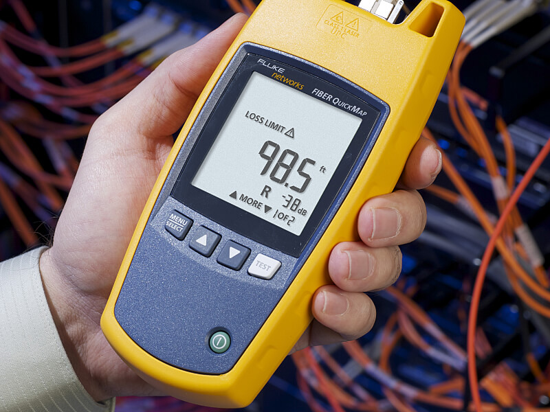 Fluke Fiber QuickMap Tester przewodów światłowodowych