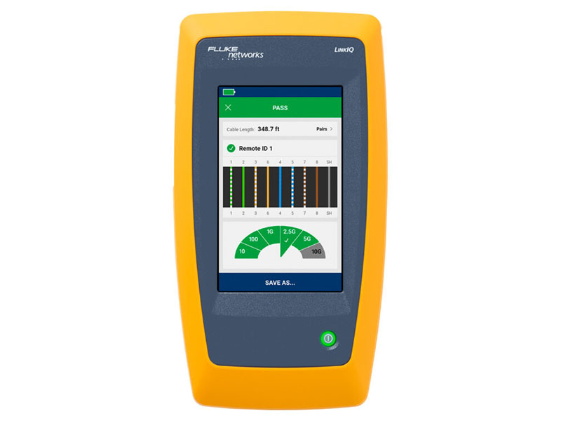 Fluke LinkIQ LIQ-100-IE Tester do sieci przemysłowych, z lokalizatorem