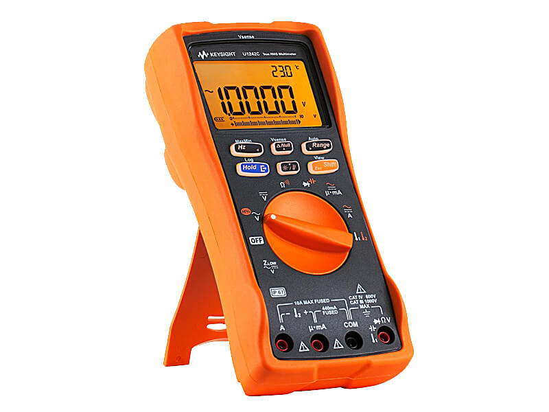 Keysight U1242C Multimetr cyfrowy TRMS, 10 000 cyfr, IP67