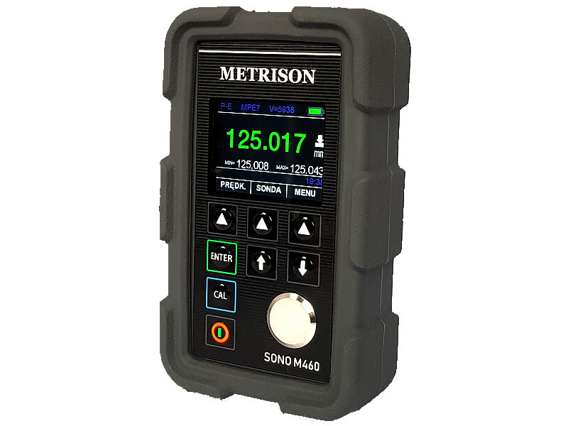 Metrison SONO M460 Grubościomierz ultradźwiękowy 0,7-600mm (P-E) / 2,5 ...