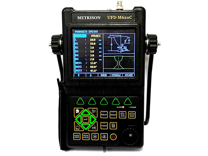 Metrison UFD M620C Defektoskop ultradźwiękowy