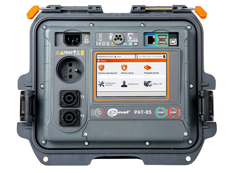 Sonel PAT-85 Miernik bezpieczeństwa sprzętu elektrycznego