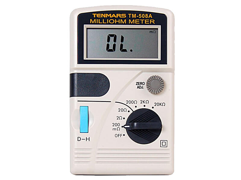 Tenmars TM508A Miliomomierz 20kOhm