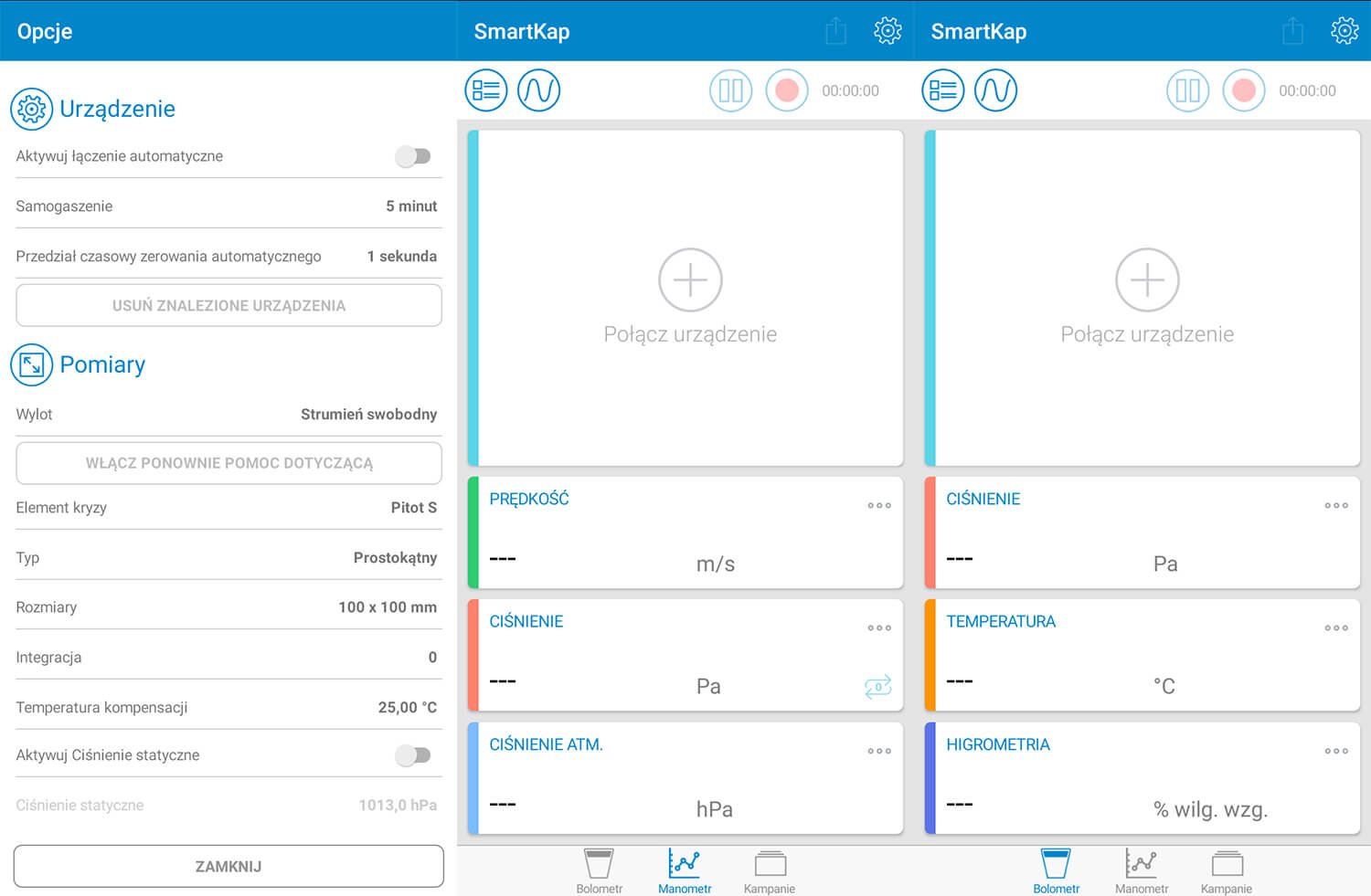 Sauermann-Kimo DBM 620 Balometr z autonomicznym mikromanometrem