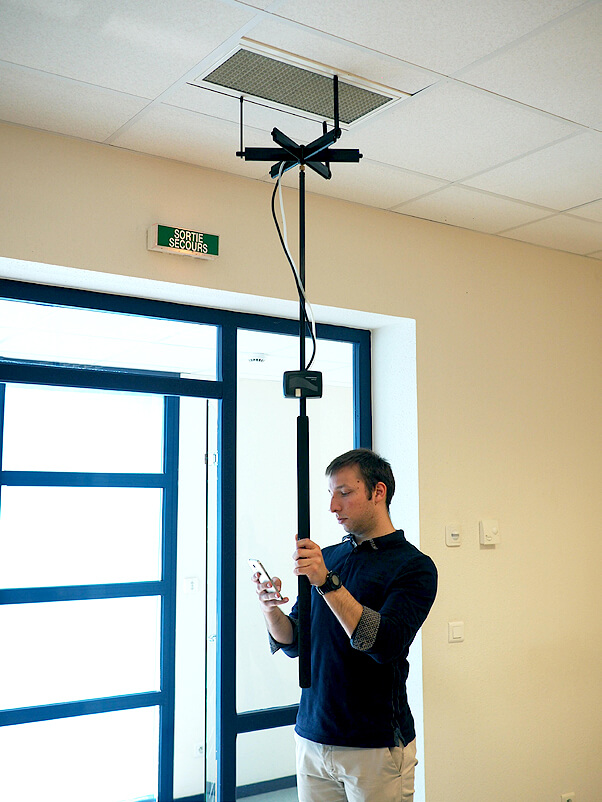 Sauermann-Kimo DBM 620 Balometr z autonomicznym mikromanometrem